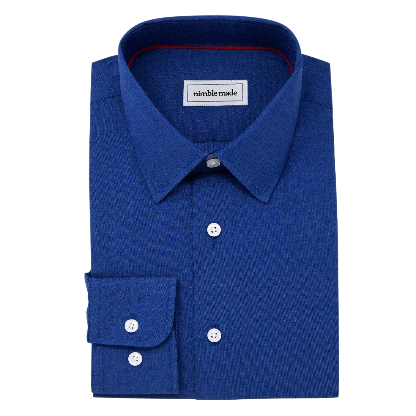 Slim Fit Royal Blue Button Up Dress Shirt | Shop Men's Navy Shirts ...